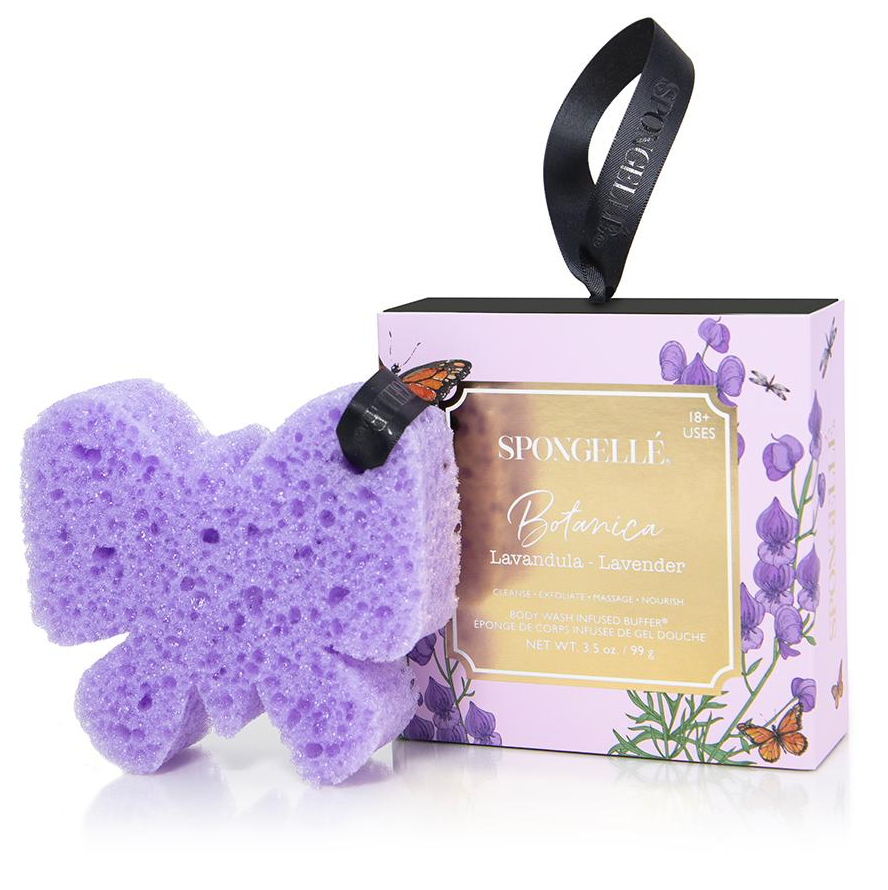 Big Little Luxuries: Spongelle Botanica Butterfly Body Buffer | SpaBlahBlah